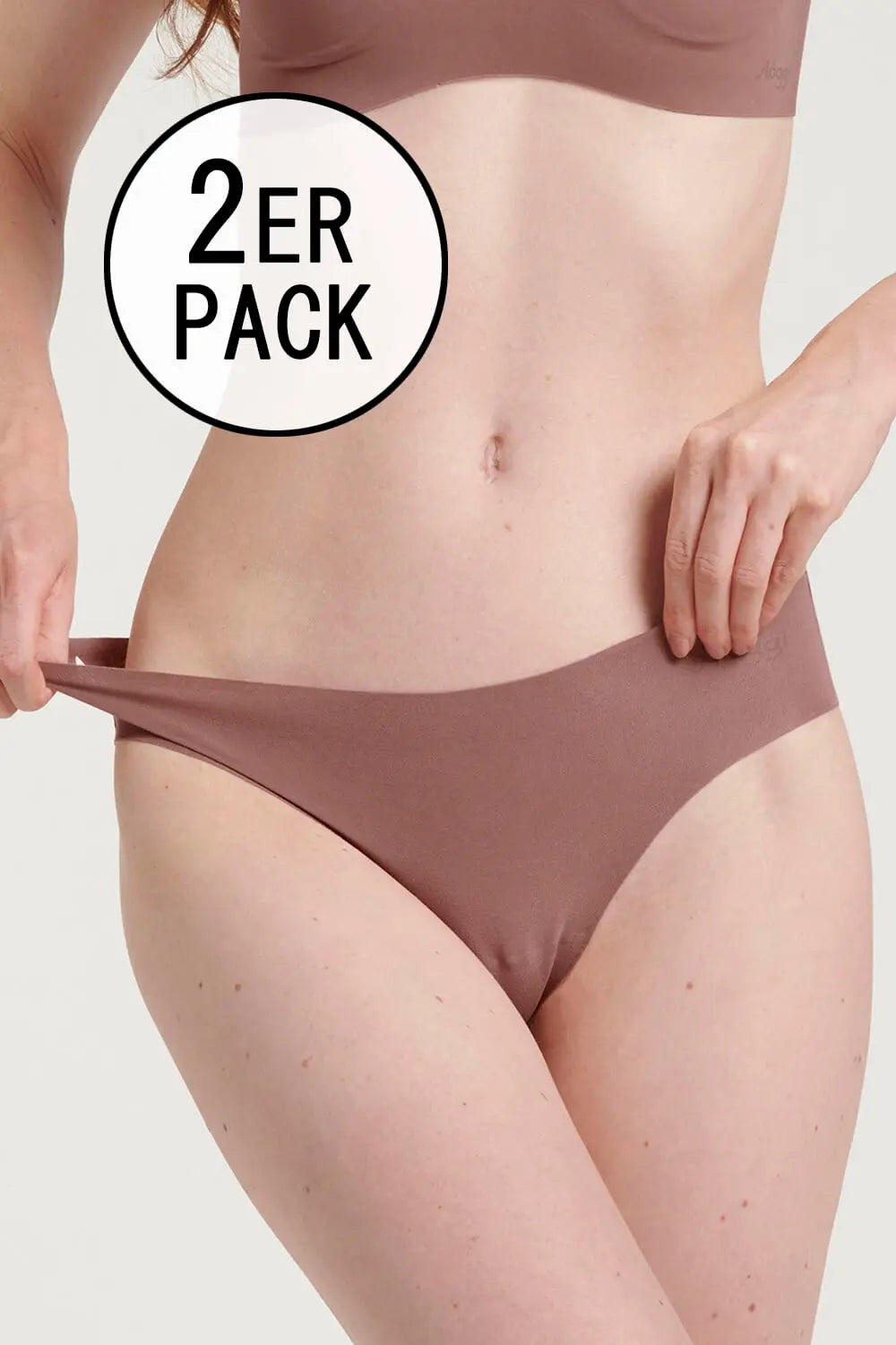 Hipstring im 2er Pack - 10214662 - ZERO MODAL L2.0 Sloggi - Damenunterwäsche